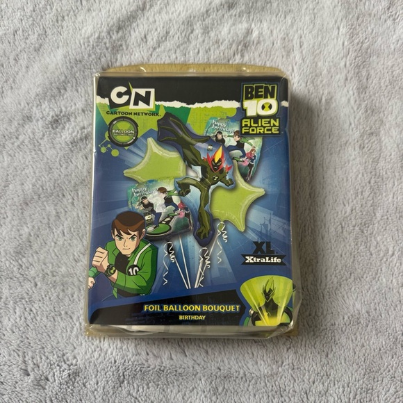 Cartoon Network | Toys | Ben Alien Force Foil Balloon Bouquet | Poshmark